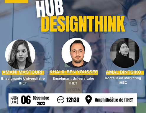 HUB DESIGNTHINK - Institut des Hautes Etudes Tunis