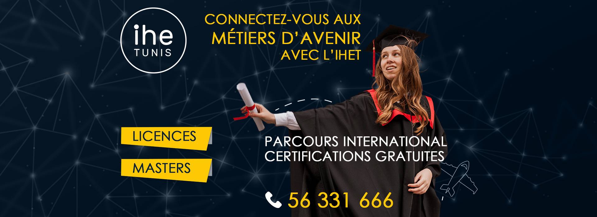 IHE TUNIS: Institut des Hautes Etudes - Law, AI & Business School